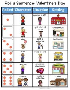 Free Valentine’s Day Sequencing Writing Center: Engaging Learning ...