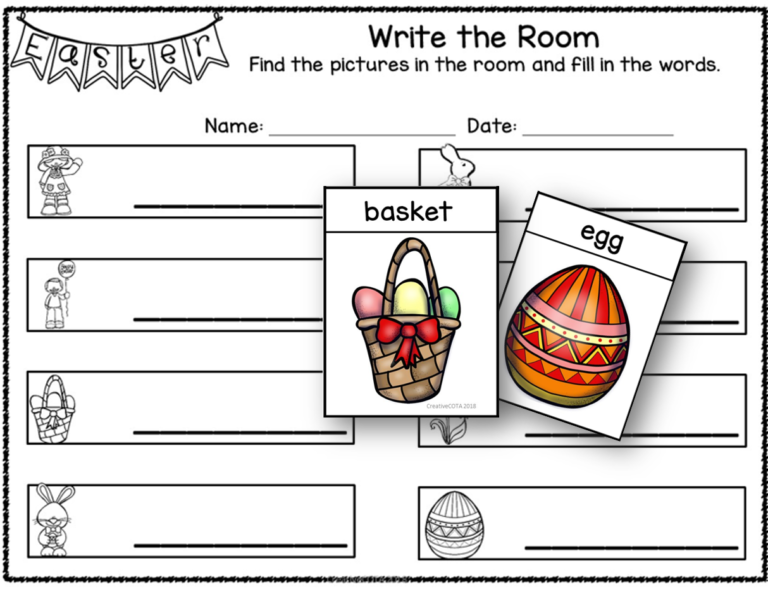 Easter Activities For Kids – CreativeCOTA