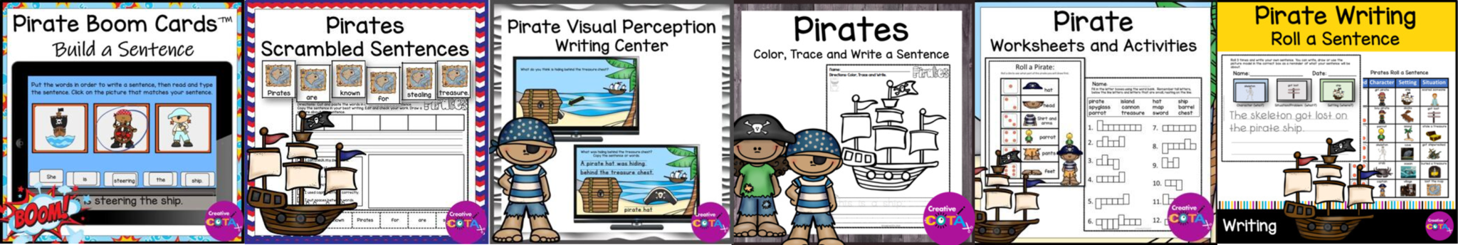 Pirate Activities for Kids Occupational Therapy Activities: Pirate ...