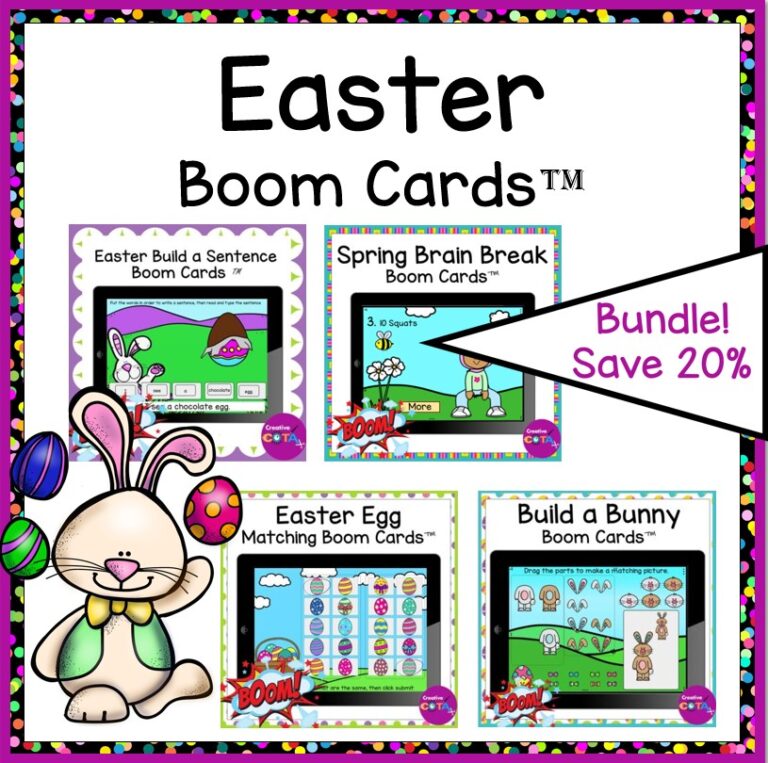 Elevate Easter Fun with Free Activities for A Skill-Building Adventure ...