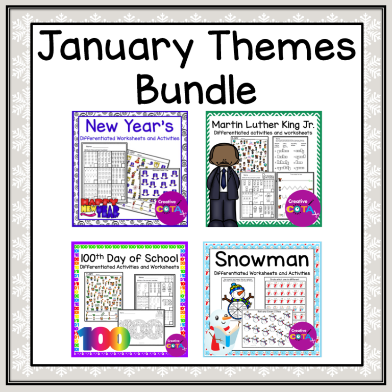 January Activities for Occupational Therapy and Elementary Classrooms ...