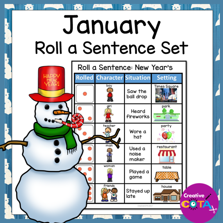January Activities for Occupational Therapy and Elementary Classrooms ...